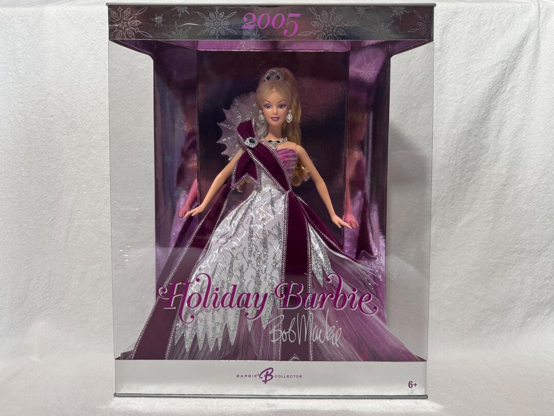 Holiday Barbie Fashion Doll 2005 Designed by Bob Mackie G8058, Gown ...