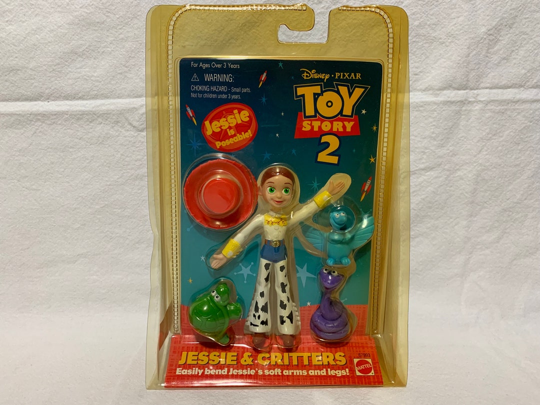 Toy Story 2 Jessie & Critters Posable Doll Figure With Hat Snake Bird ...