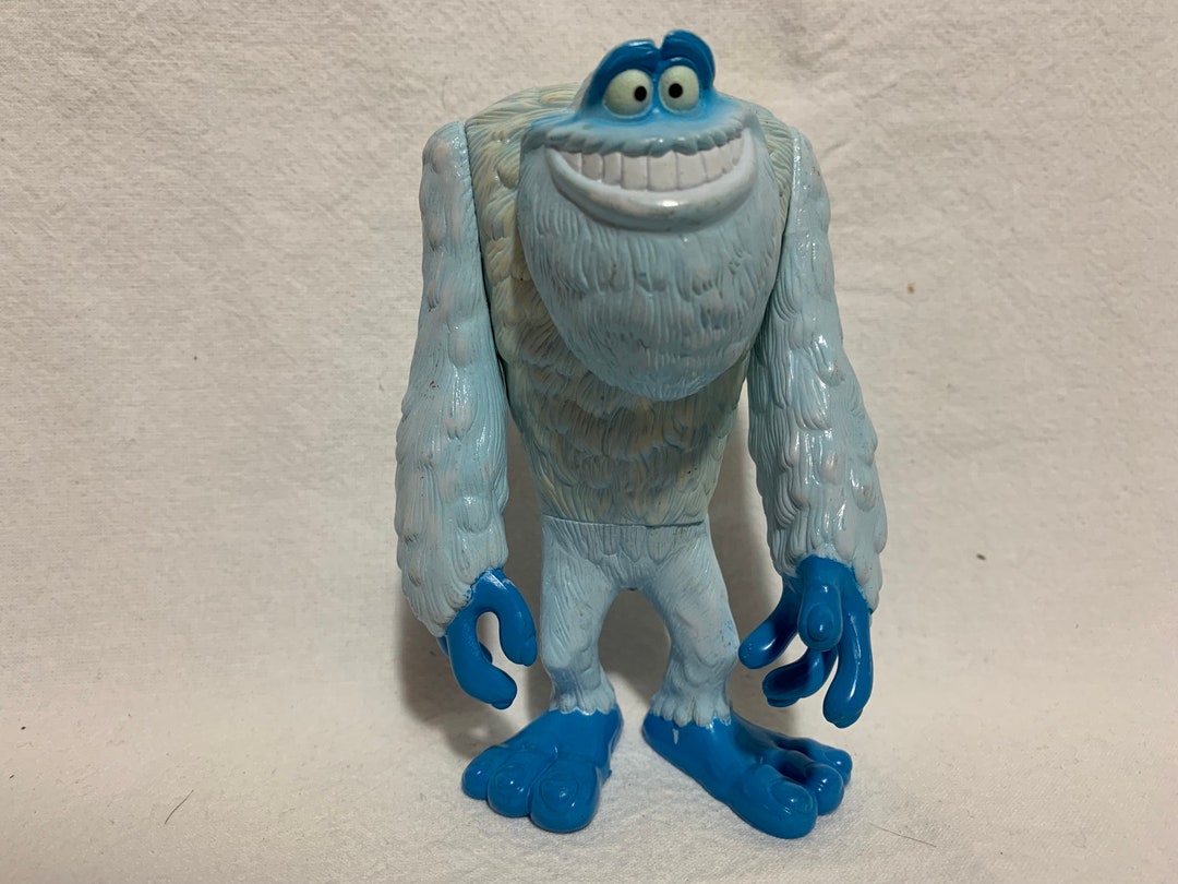 Vintage Monsters Inc Yeti From 2001 Disney Pixar Movie PVC Figure ...