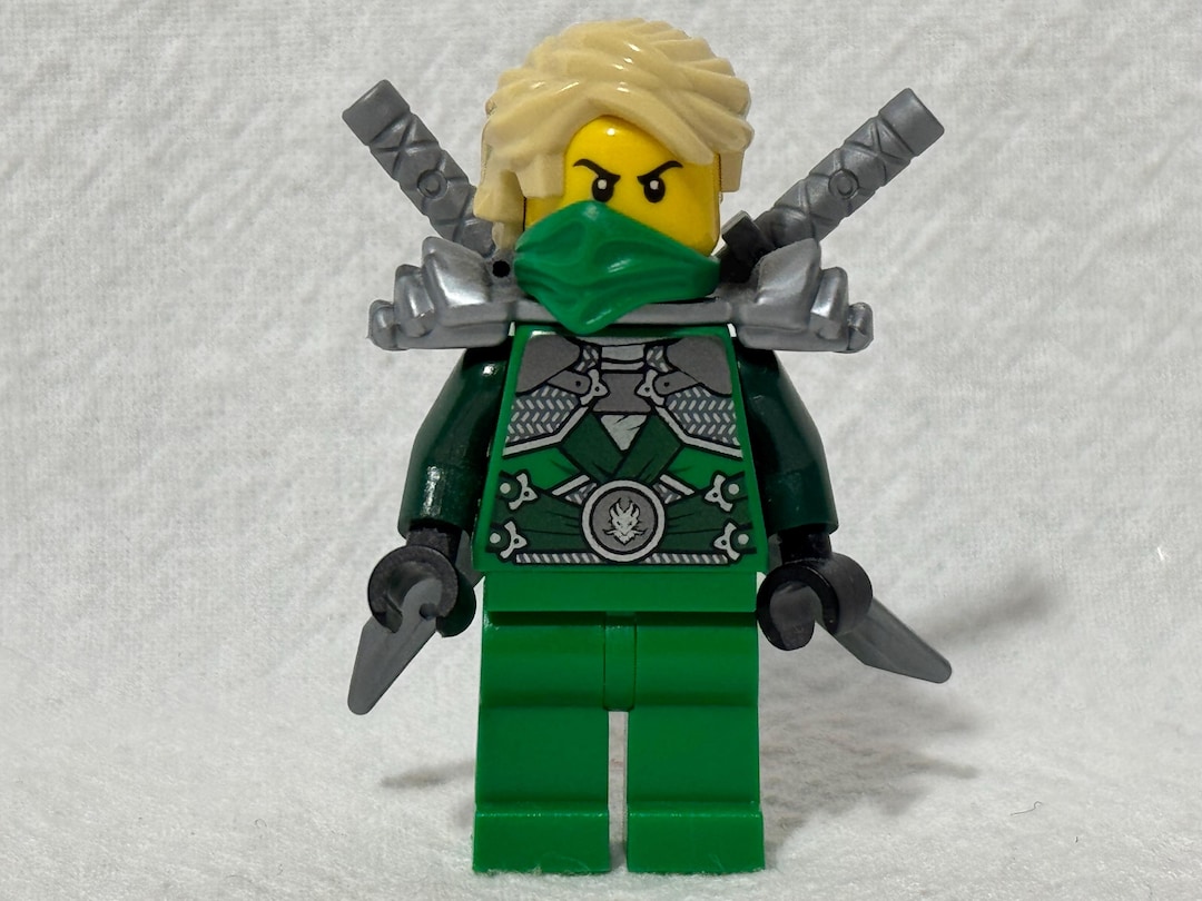 Lego Ninjago Lloyd Garmadon Minifigure NJO104 Green Ninja, Rebooted ...