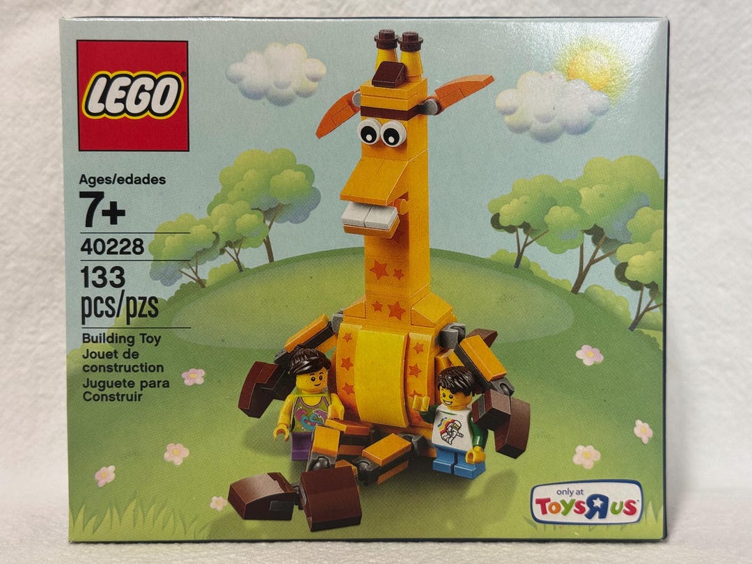 Lego Toys R Us Geoffrey and Friends 40228, Retired NIB New in Box ...