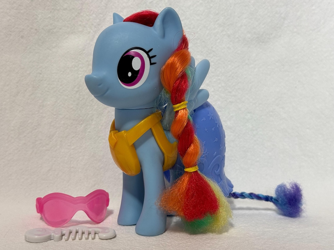 My Little Pony G4 Rainbow Dash Large,includes 3 Fashion Style ...