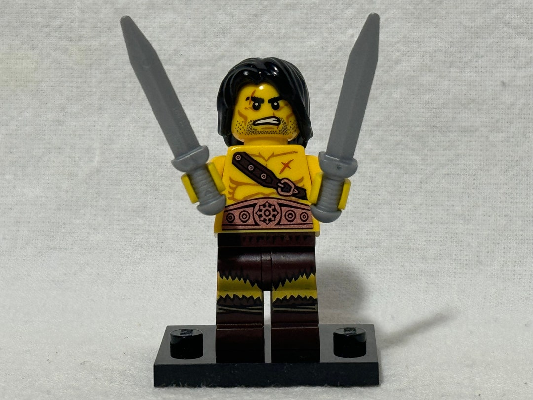 Lego Barbarian Warrior Minifigure Series 11 CMF 71002-1, Retired ...