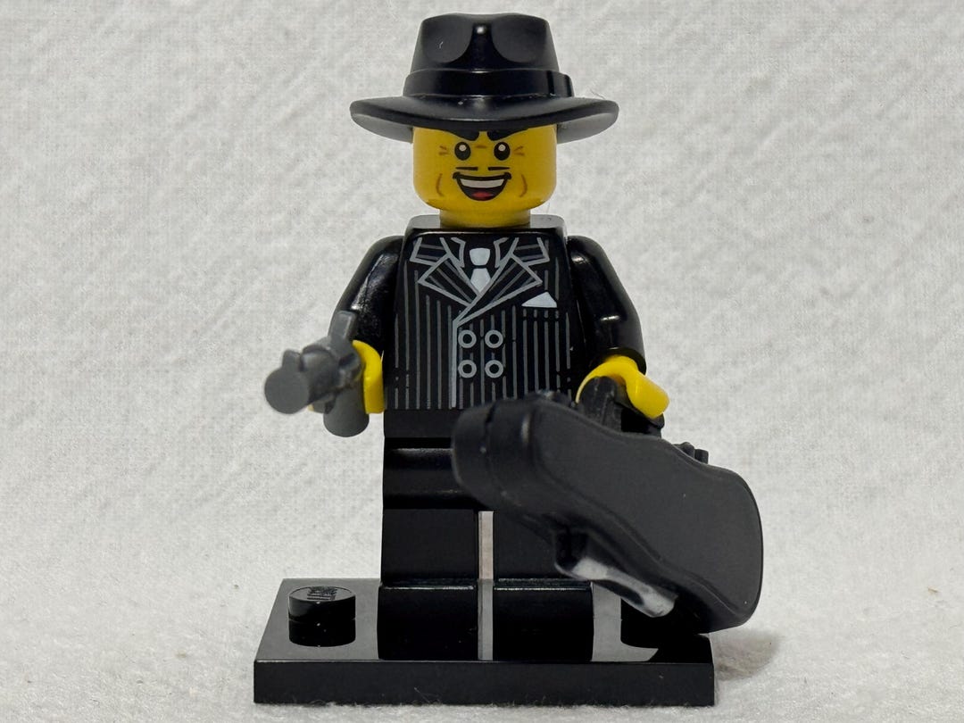 Lego Gangster Minifigure, 8805-15 CMF Series 5, Includes Stand ...