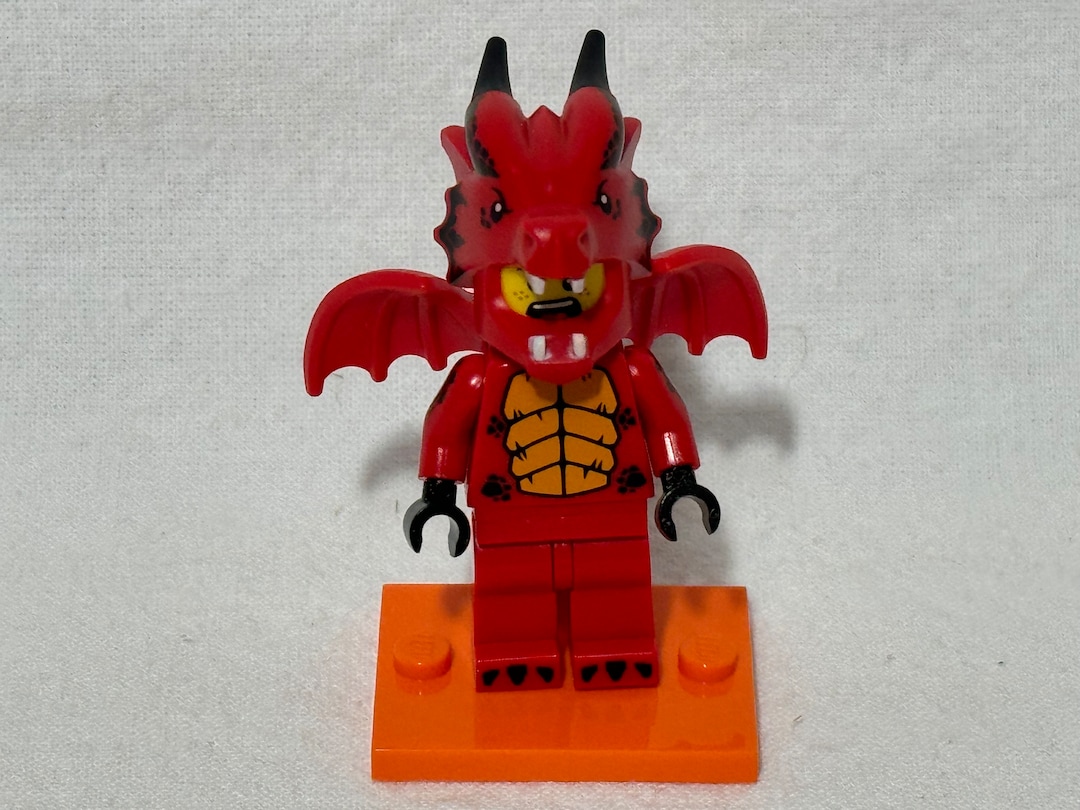 Lego Dragon Suit Guy Minifigure 71021-7 CMF Series 18, Retired ...