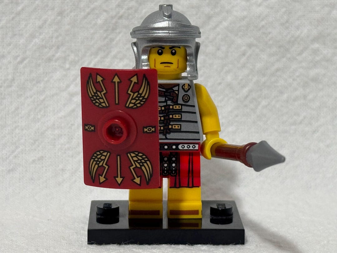 Lego Roman Soldier Minifigure CMF Series 6, Includes Accessories and ...