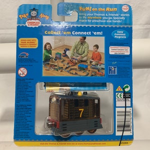 Thomas & Friends Rare Limited Edition Shiny Metallic Toby Take Along ...