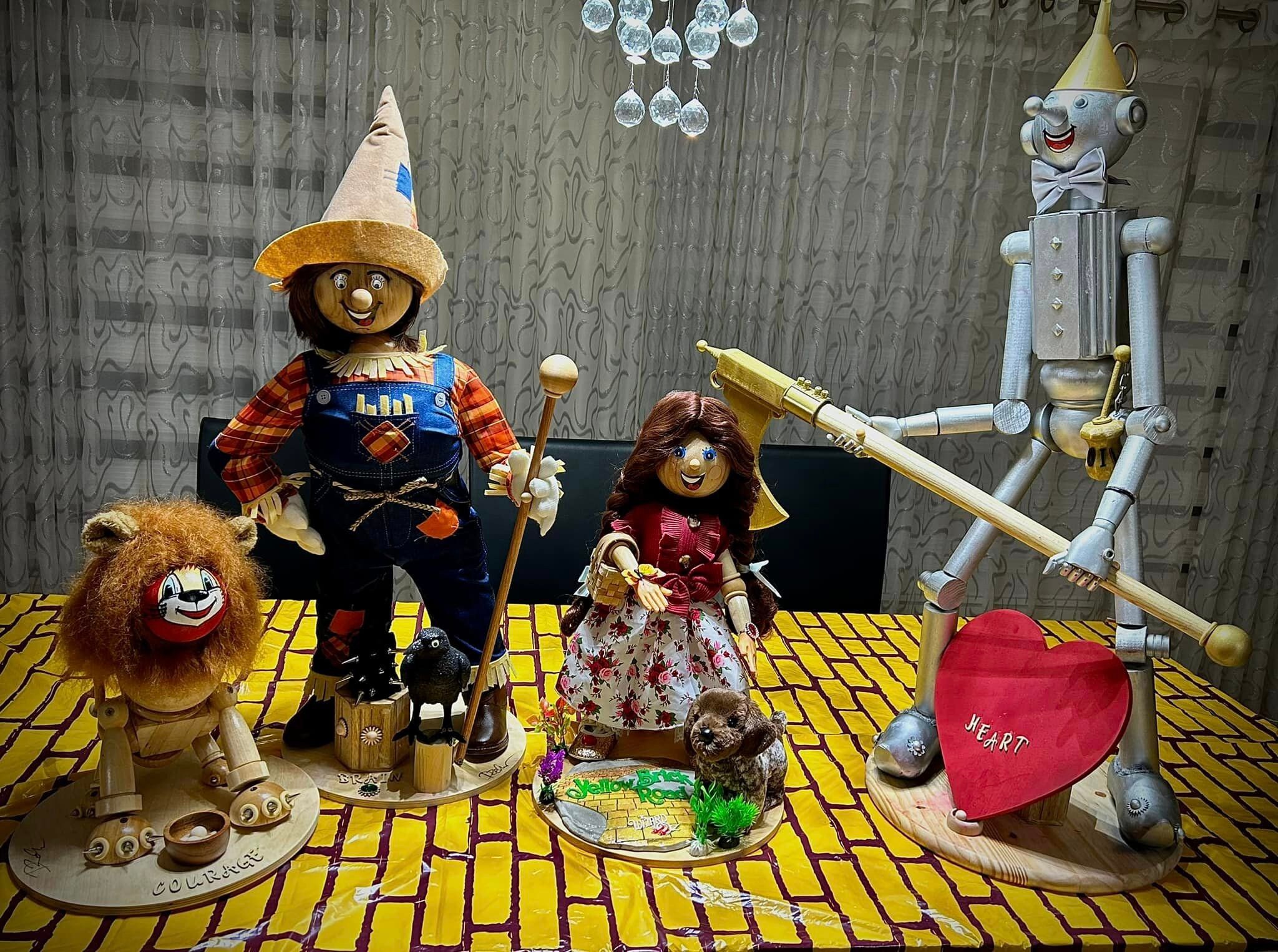 Wizzard of OZ Main Character Collection - Etsy
