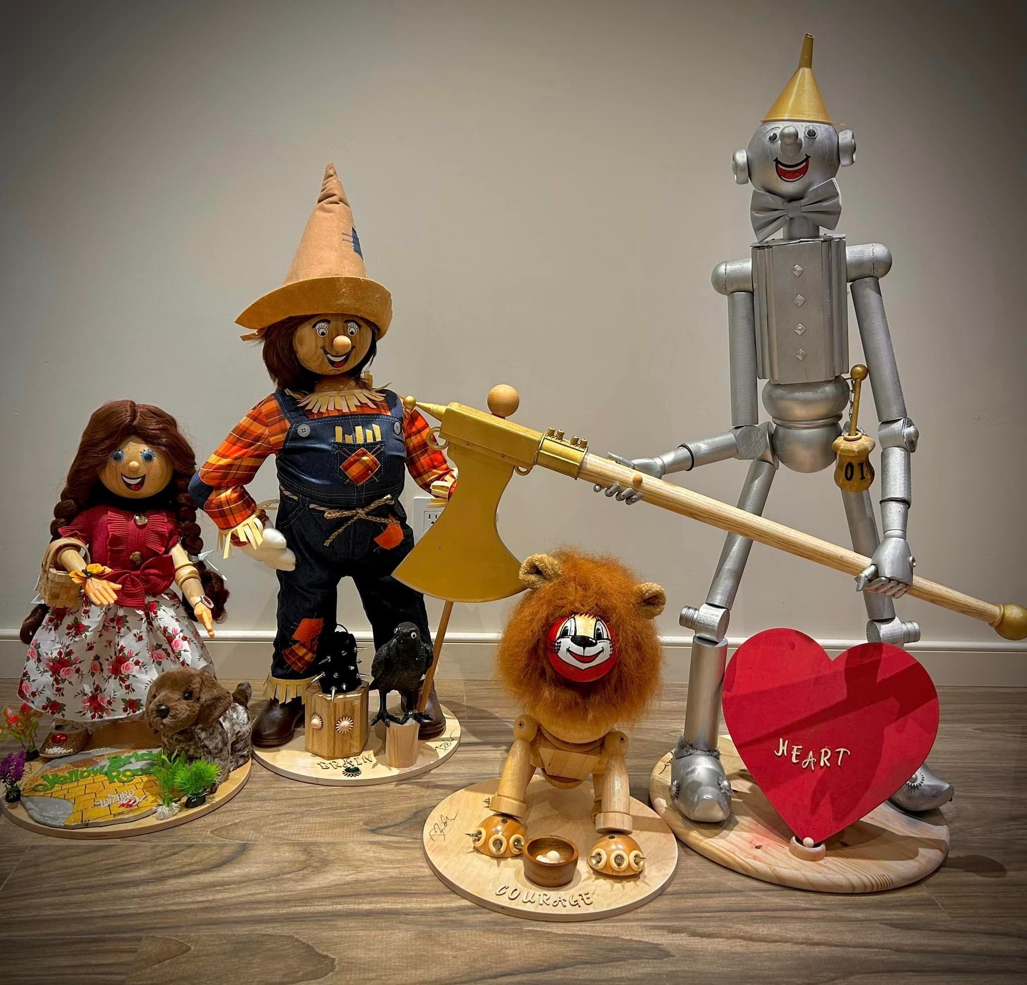 Wizzard of OZ Main Character Collection - Etsy