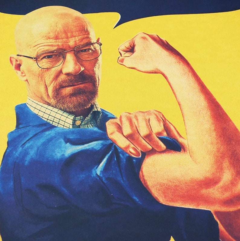 Buy Breaking Bad Walter White Vintage Poster We Can Cook It Fun Online ...