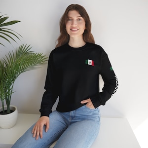Mexico Sweatshirt, Mexico Crewneck Mexico Tee, Mexican Pride, Mexico ...