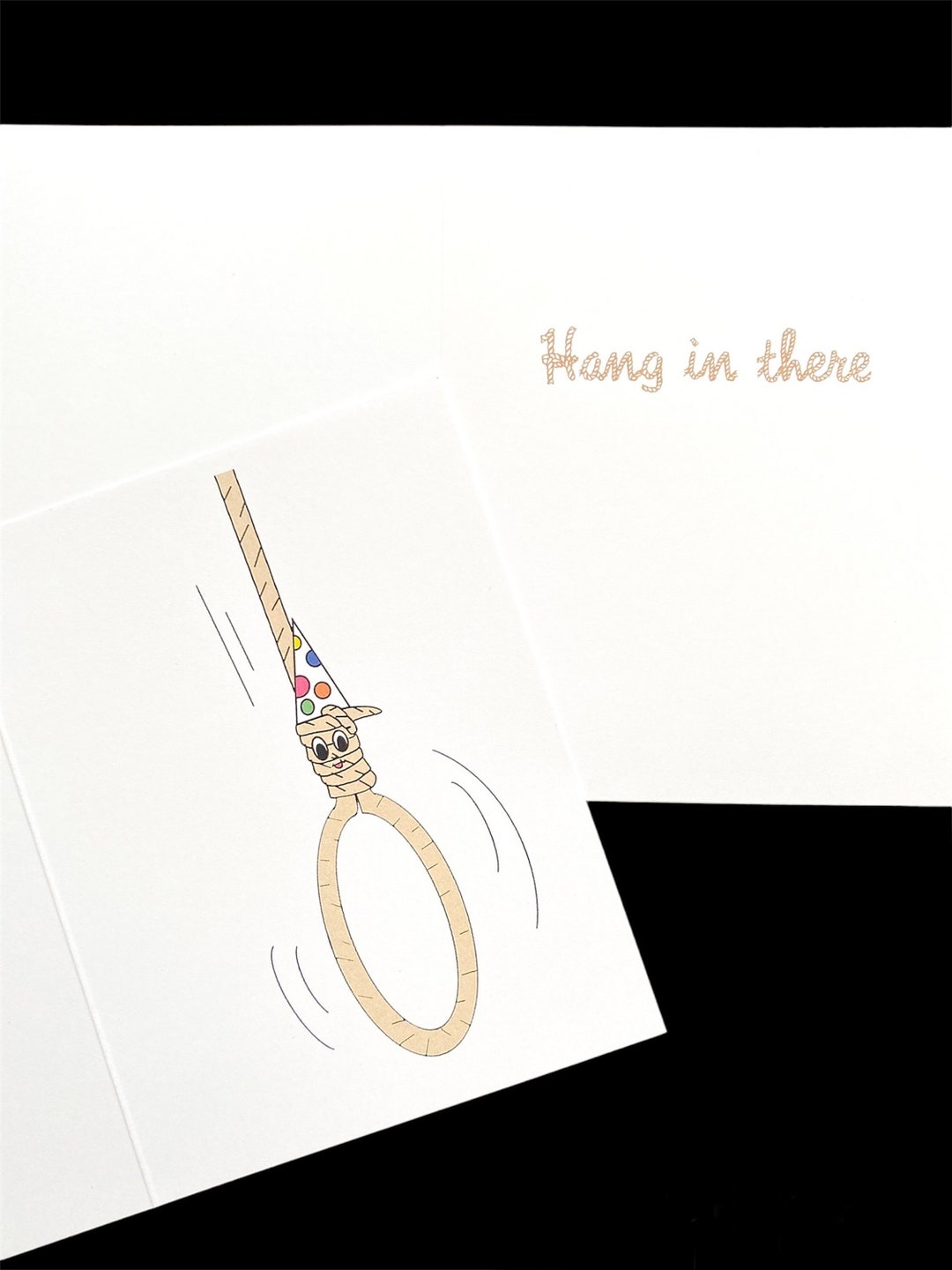 Greeting Card, Birthday Card, Hang in There - Etsy