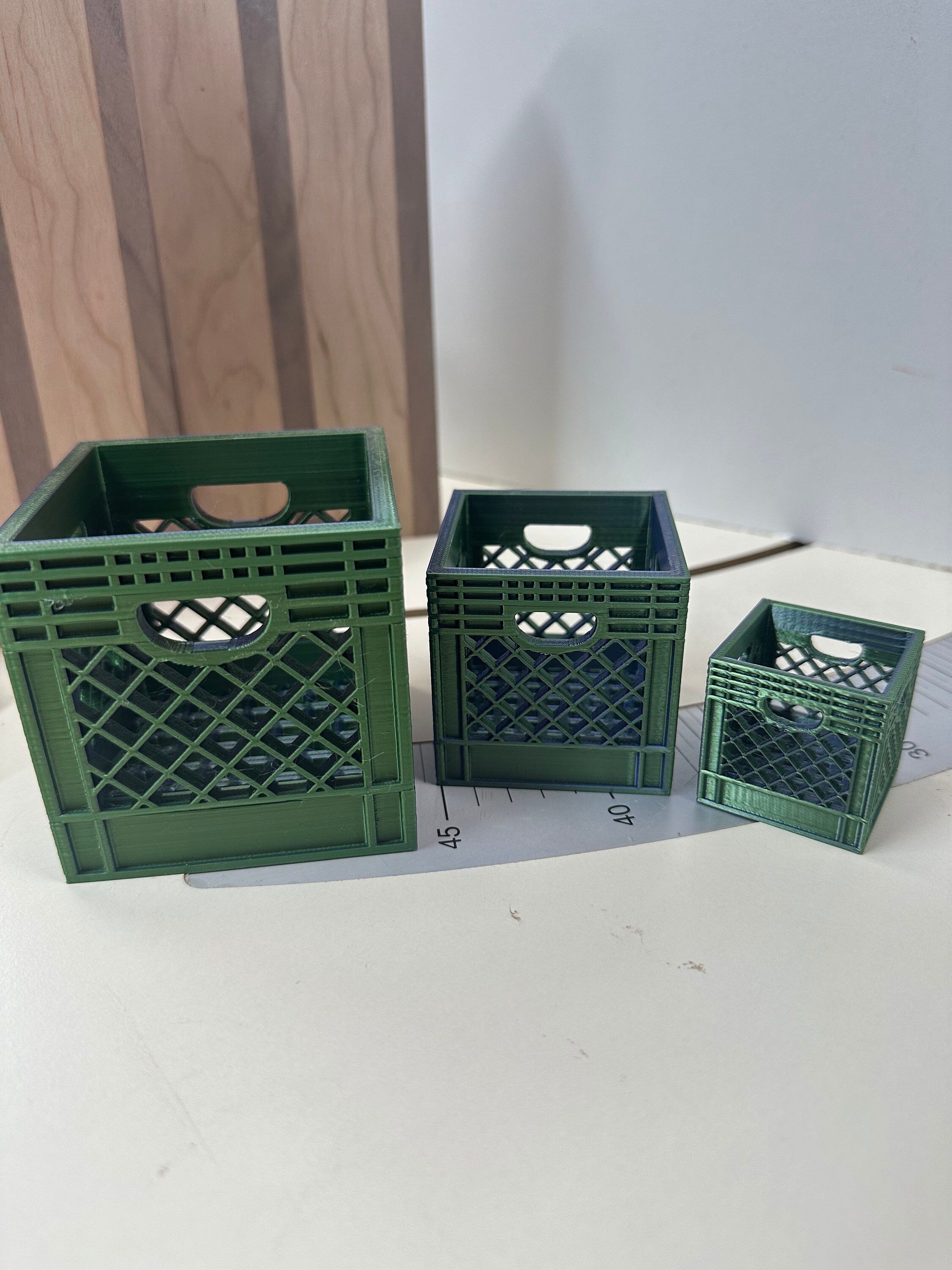 Mini Crate / Mini Milk Crate / Storage / Organizer / Desk - Etsy