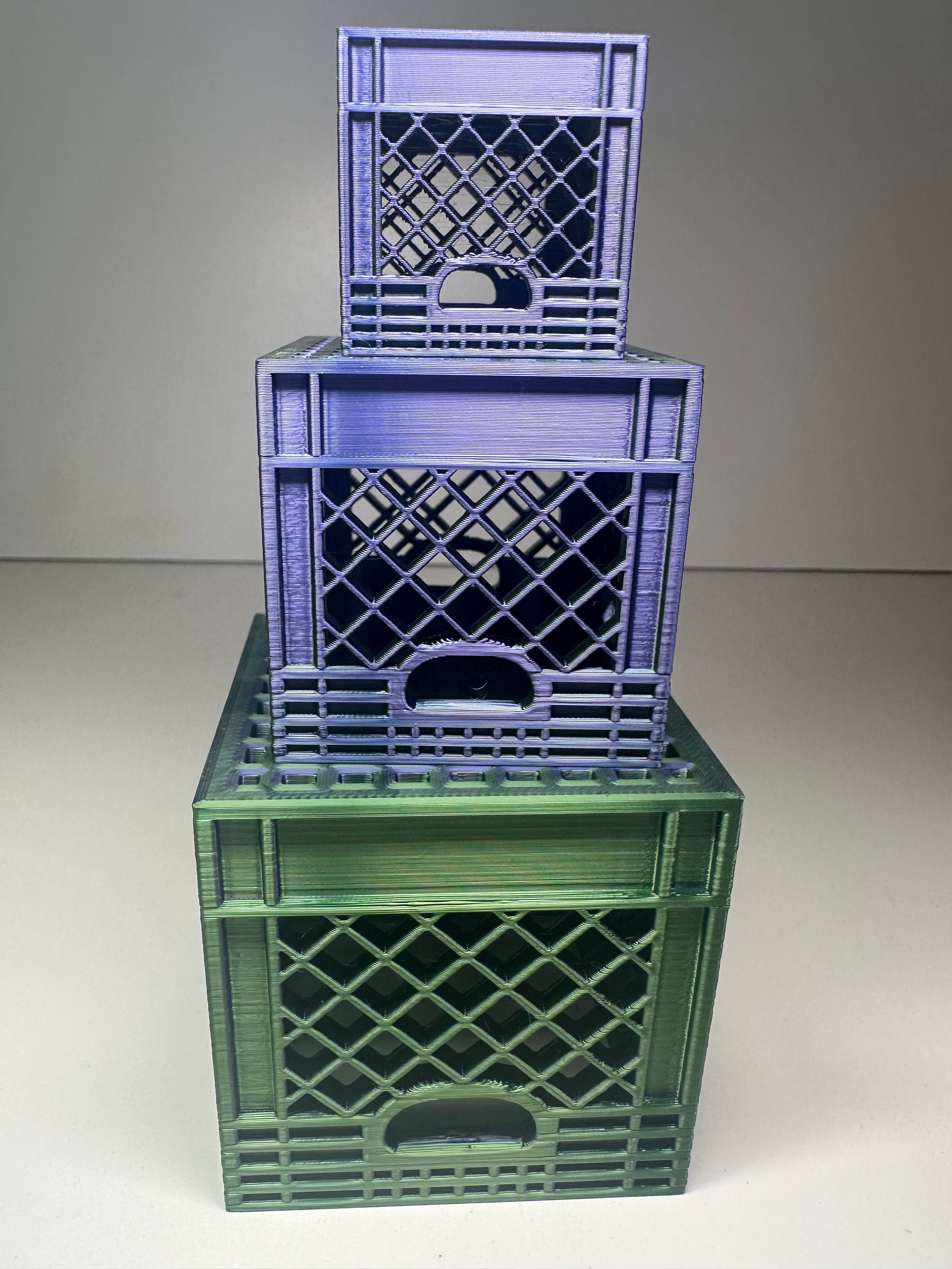 Mini Crate / Mini Milk Crate / Storage / Organizer / Desk - Etsy