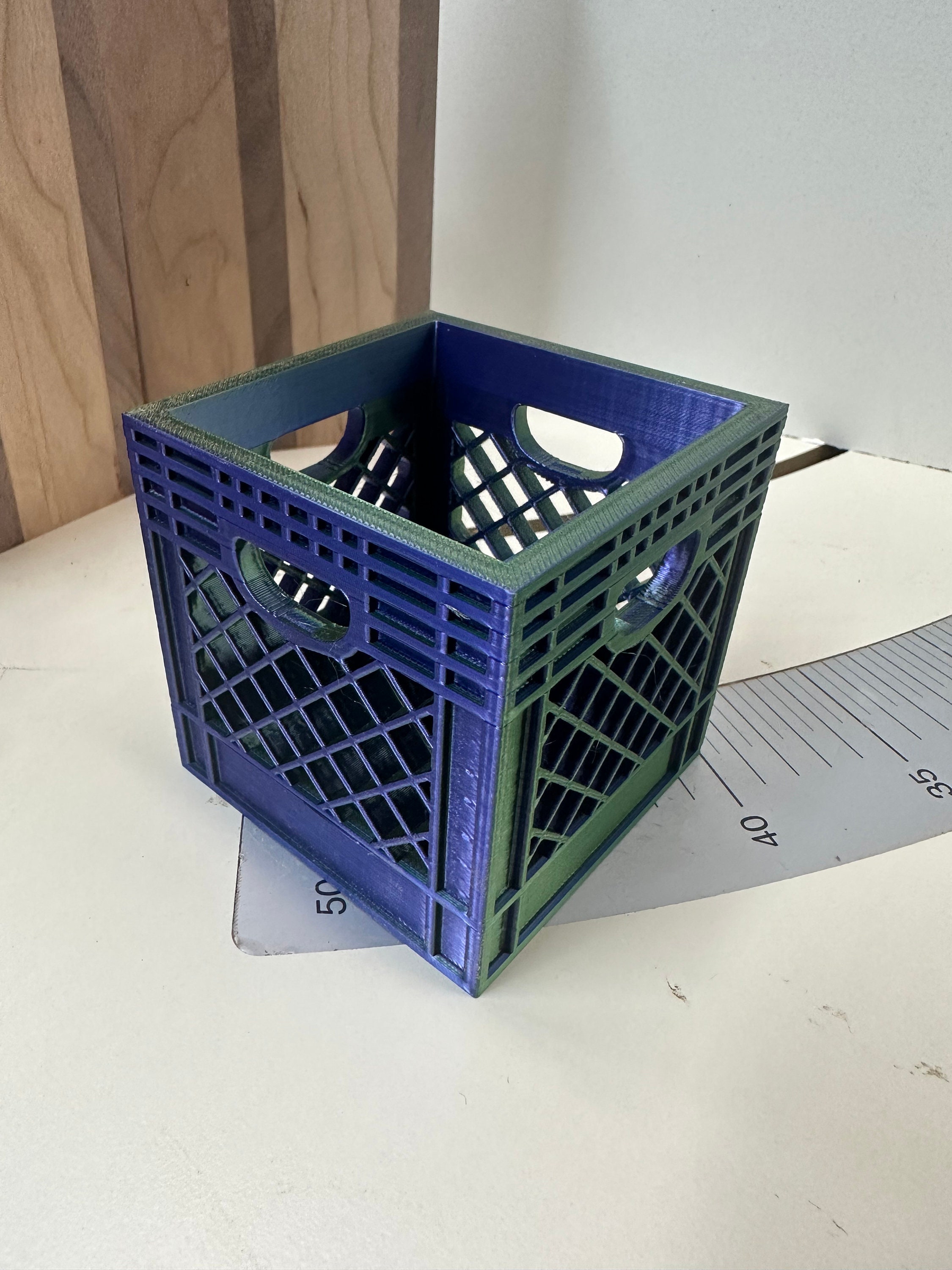 Mini Crate / Mini Milk Crate / Storage / Organizer / Desk - Etsy