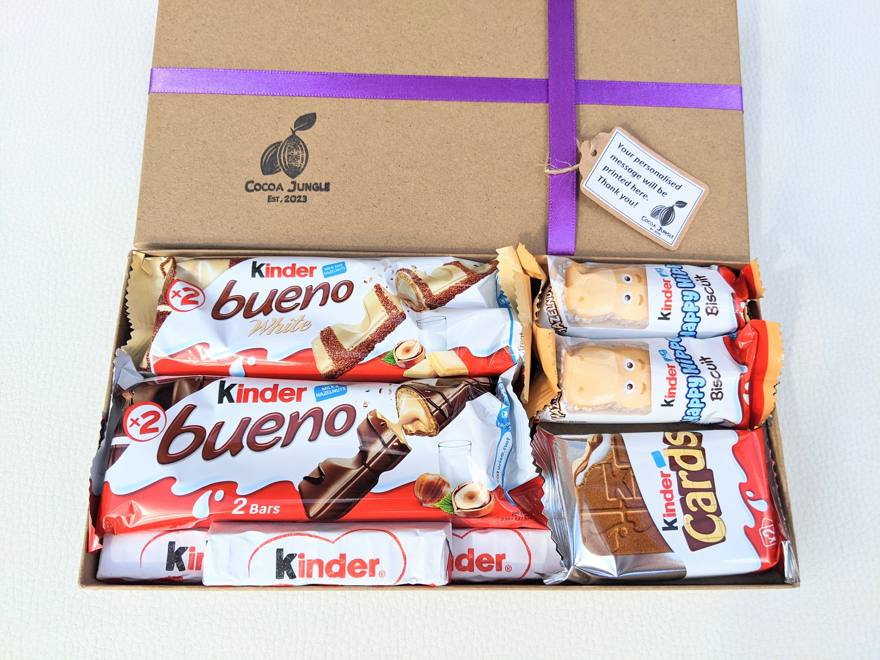 Kinder Chocolate Gift Box Chocolate Kinder Bueno Hamper - Etsy