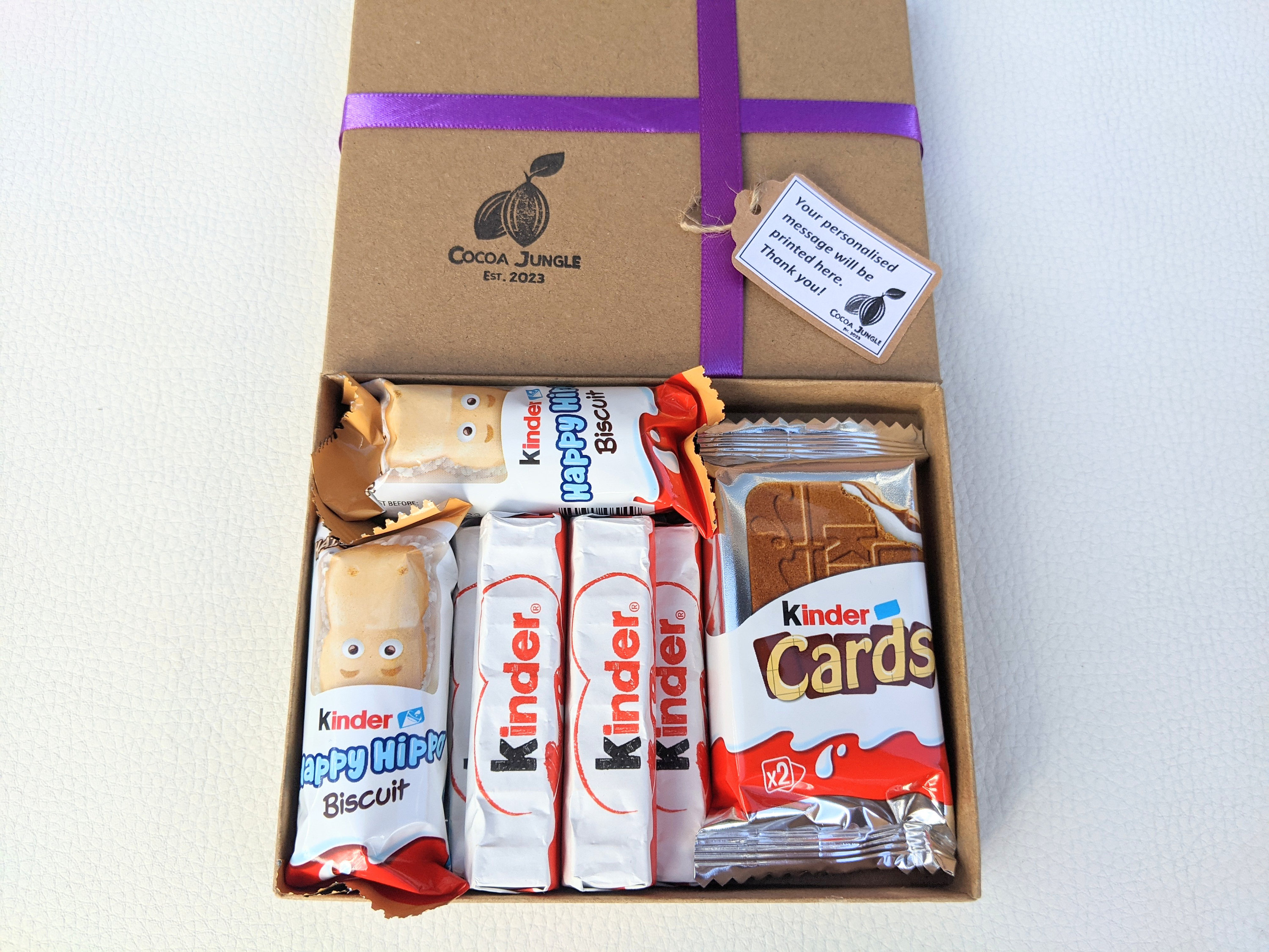 Kinder Chocolate Gift Box Chocolate Kinder Bueno Hamper - Etsy