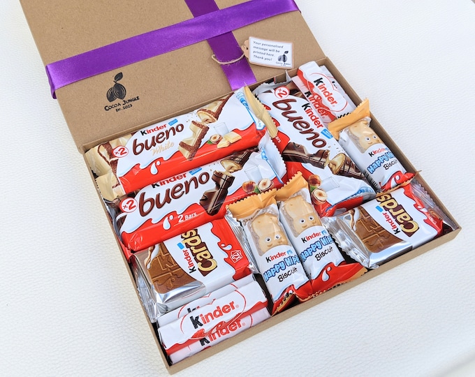 Kinder Chocolate Gift Box - Chocolate Kinder Bueno Hamper ...