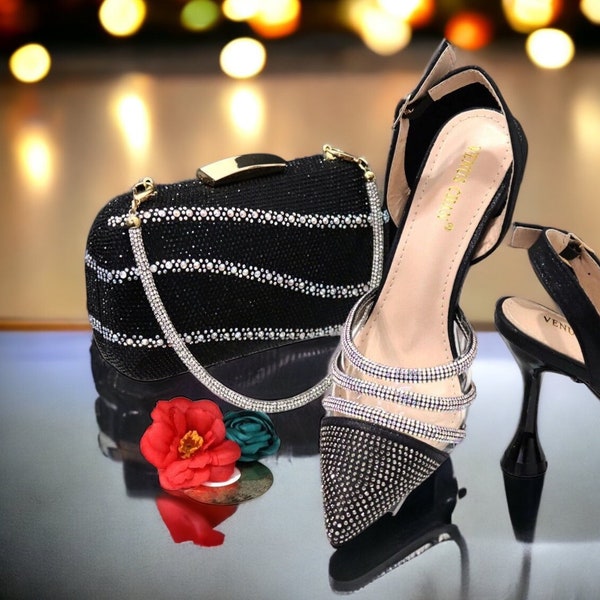 Gold Glitter High Heels - Etsy