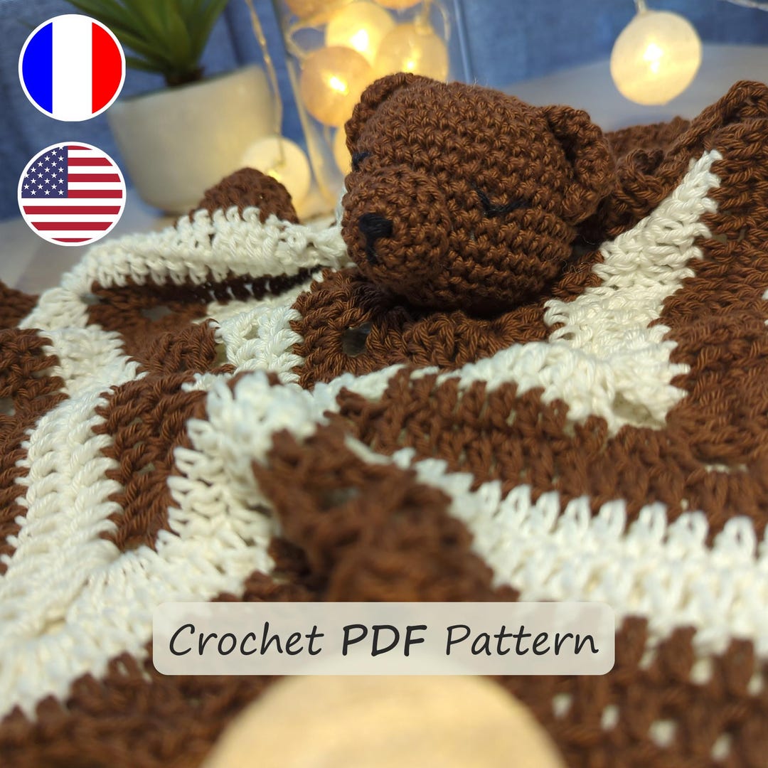 Teddy Bear Soft Toy Pattern PDF (FR+EN) - Etsy