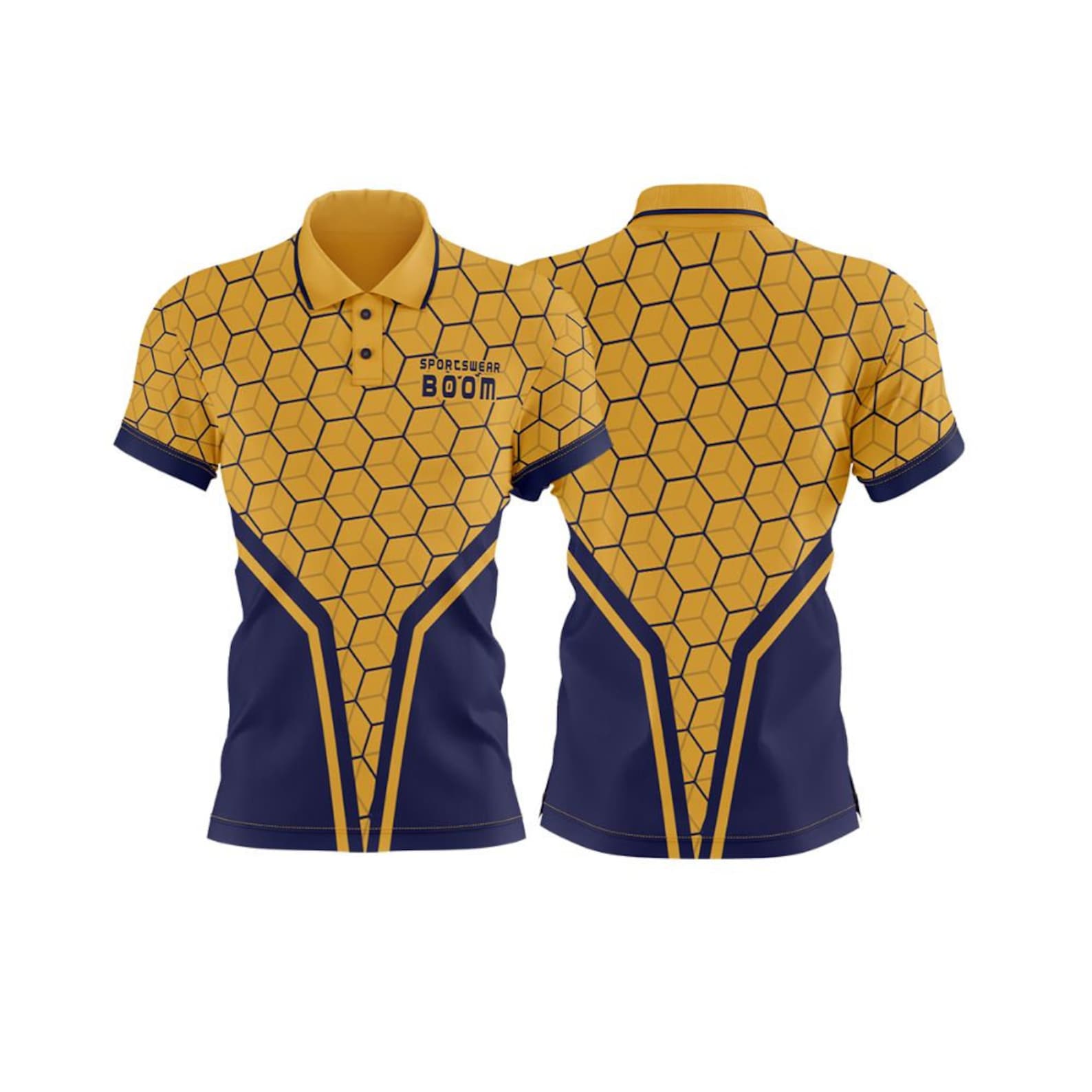 Set of 10 Customized Team Polo Shirts: Personalized Men's and Women's ...