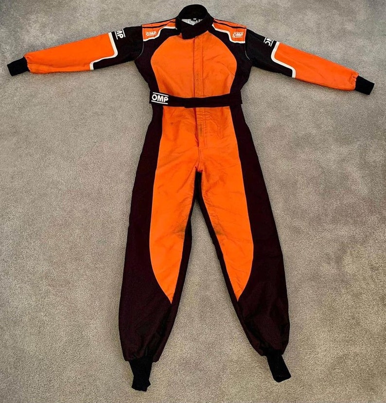 Hand Made Karting Suit Race Suit Orange and Black Free Gifts - Etsy