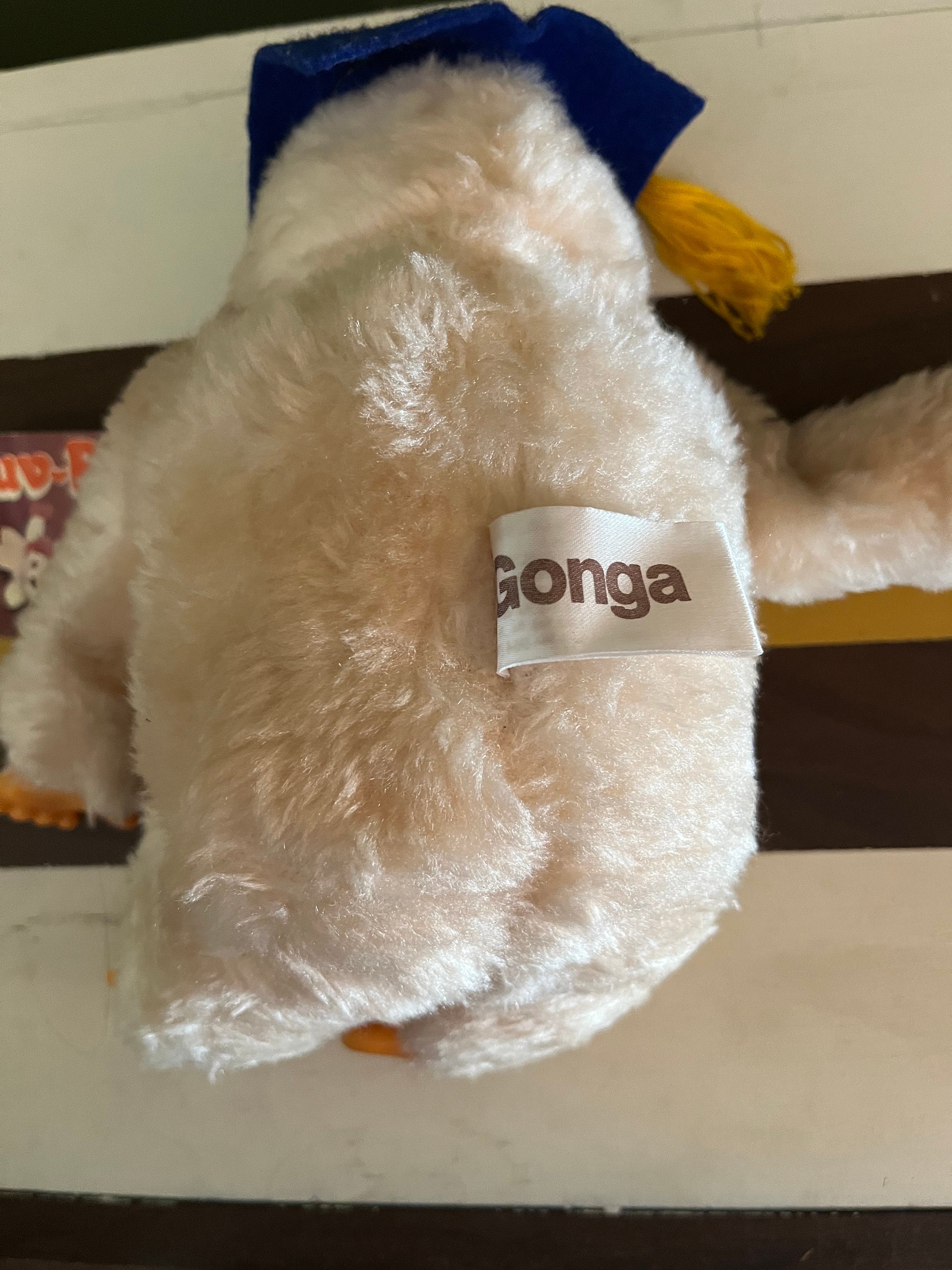 Vintage Toy 1981 Russ Gonga Graduation Gorilla Stuffed Animal - Etsy