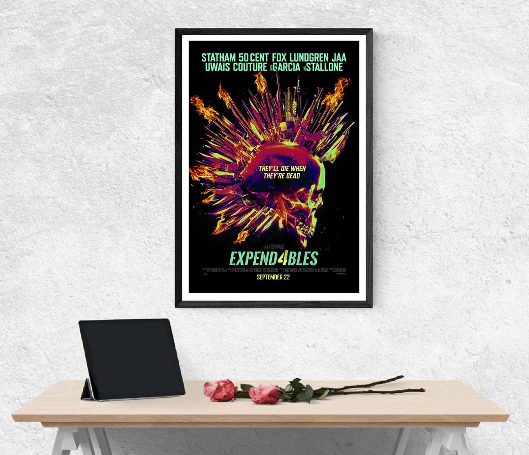 Movie Expend4bles 2023 the Expendables Movie Poster Print Wall - Etsy