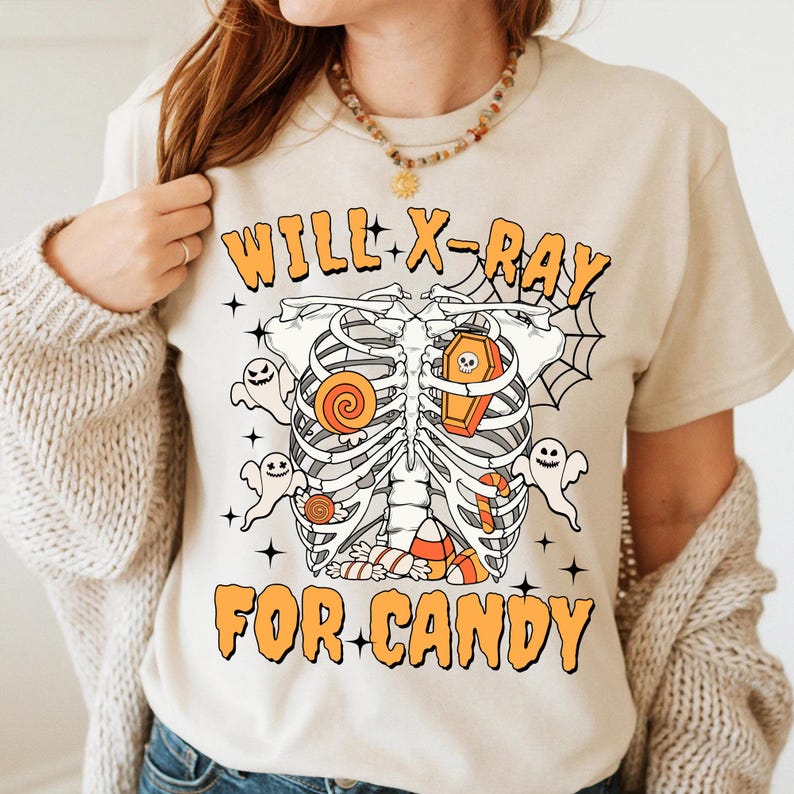 Will Xray for Candy Shirt, Halooween Rad Tech Shirt, Radiology ...