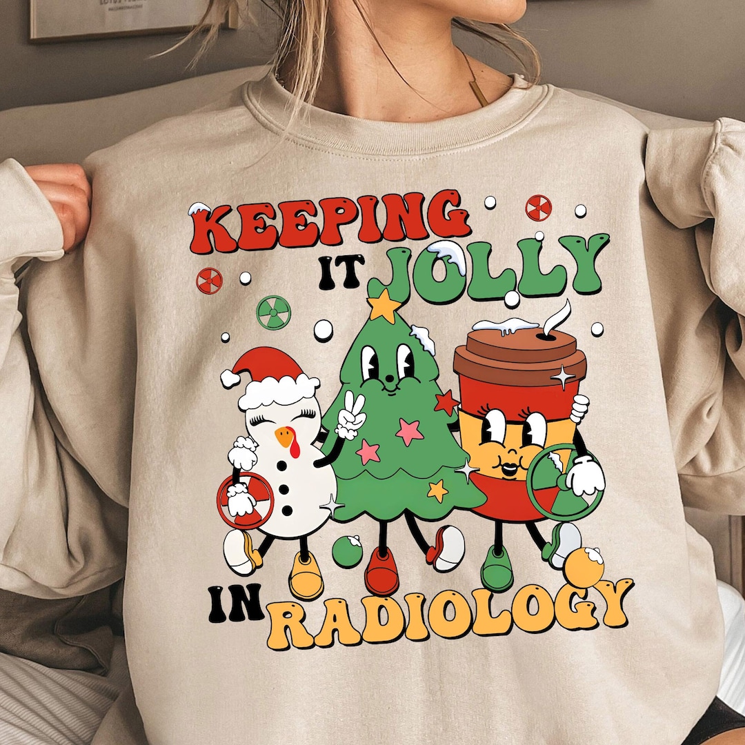 Keeping IT Jolly in Radiology Shirt, Christmas Radiology Shirt, Rad ...
