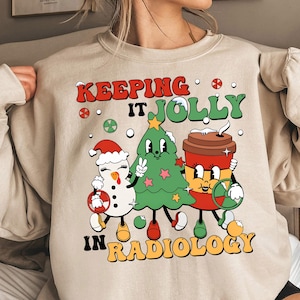 Keeping IT Jolly in Radiology Shirt, Christmas Radiology Shirt, Rad ...
