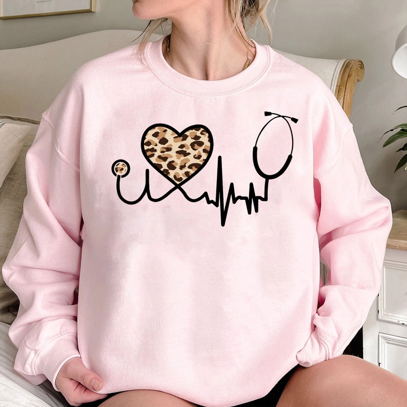 Leopard Nurse Stethoscope Shirt Nurse Life Shirtregistered - Etsy