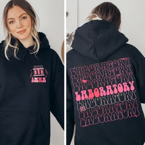 Custom Name Laboratory Shirt, Medical Lab Science Sweatshirt, Lab Tech ...