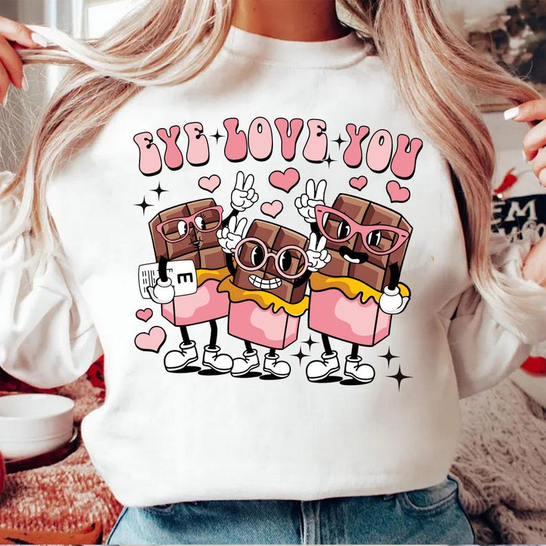 Eye Love You Valentine Optometry Shirt, Sight Squad Sweatshirt, Eye ...