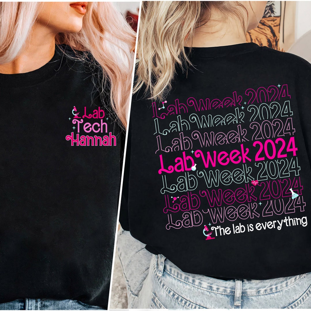 Custom Name Lab Week 2024 Shirt, Medical Lab Science Sweatshirt, Lab ...