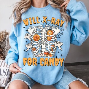Will Xray for Candy Shirt, Halooween Rad Tech Shirt, Radiology ...