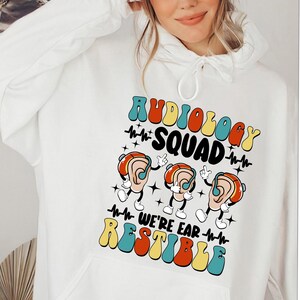 Audiology Squad Shirt, Healthcare Worker Shirt, Audiology Sweater ...