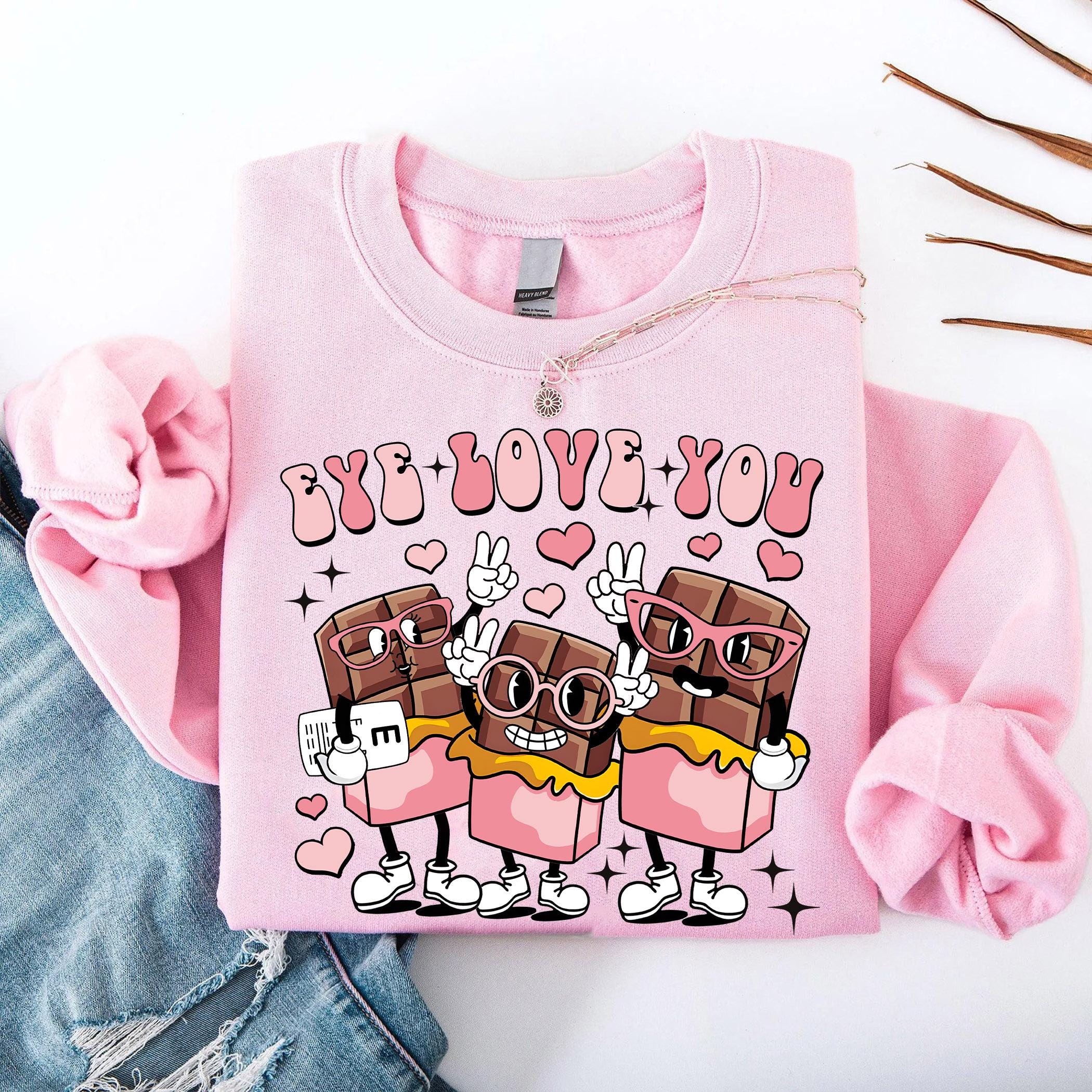 Eye Love You Valentine Optometry Shirt, Sight Squad Sweatshirt, Eye ...