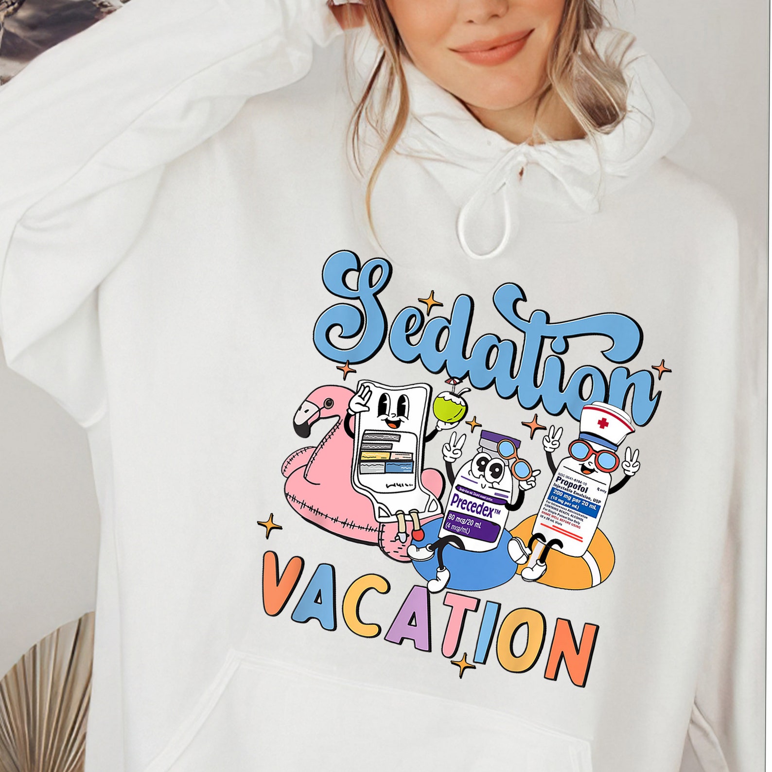 Cute ICU Nurse Shirt, Sedation Vacation, Emergency Medicine, Surgical ...