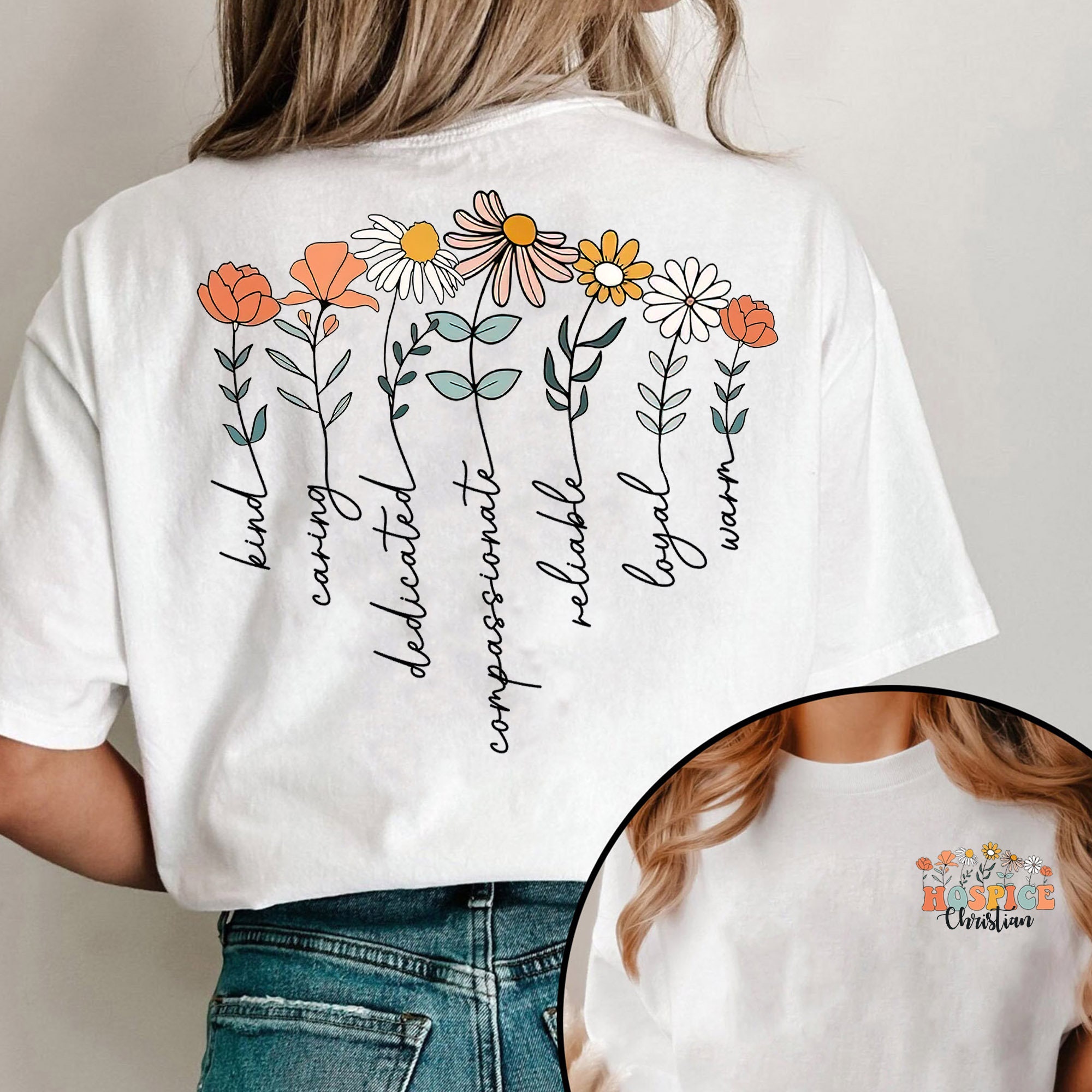 Custom Name Hospice Nurse Shirt, Custom Hospice Nurse Gifts, Palliative ...
