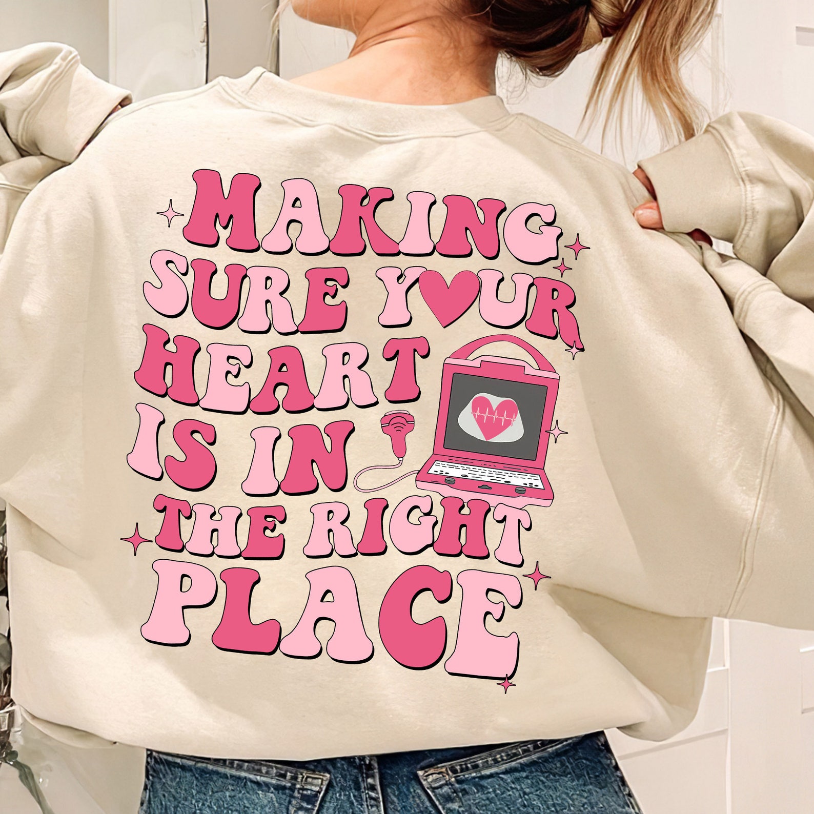 Making Sure Your Heart is in the Right Place Shirt, Valentine's Day ...