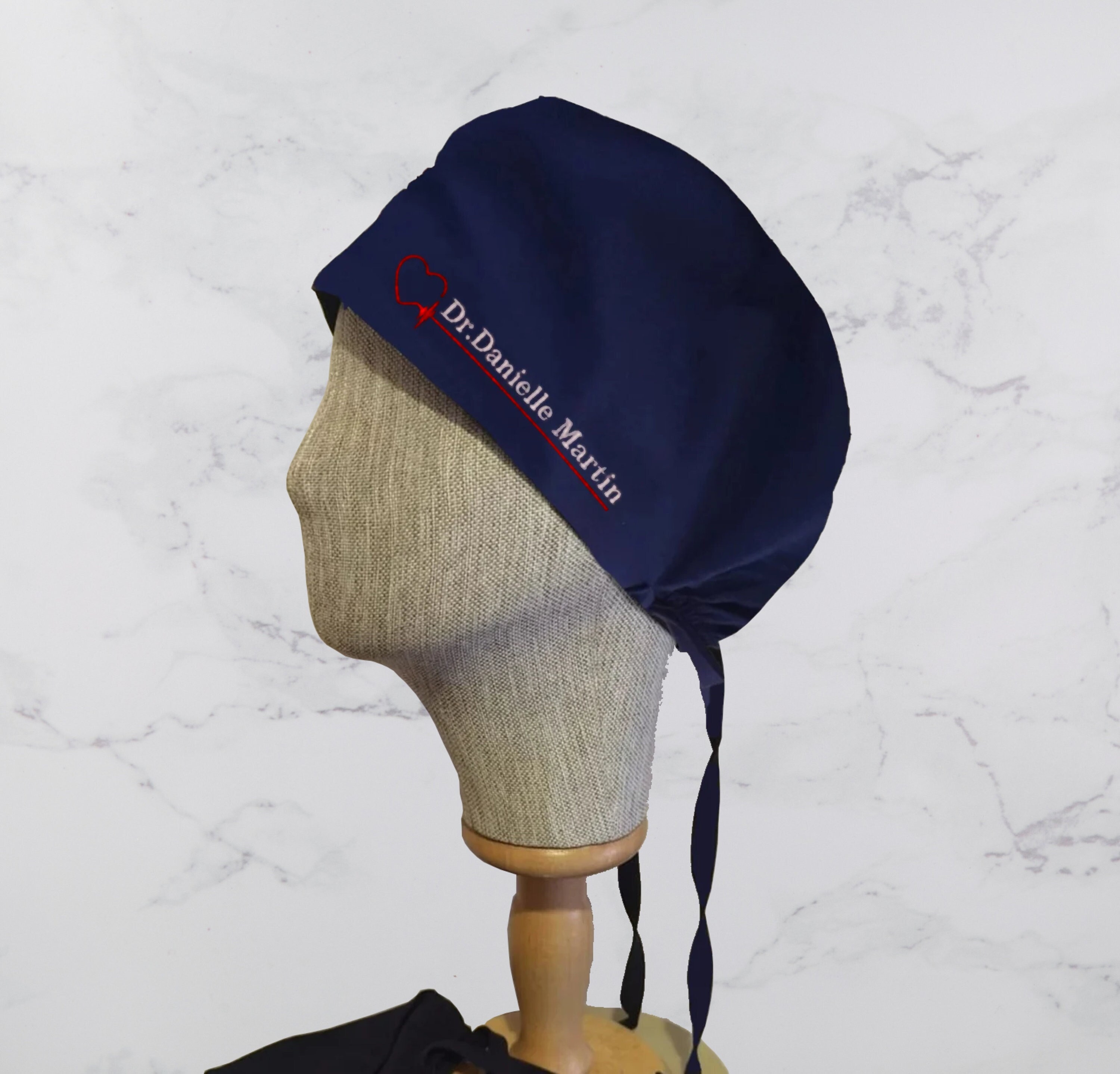 Personalized Embroidered Scrub Cap: Custom Surgical Hat, Doctor Gift - Etsy