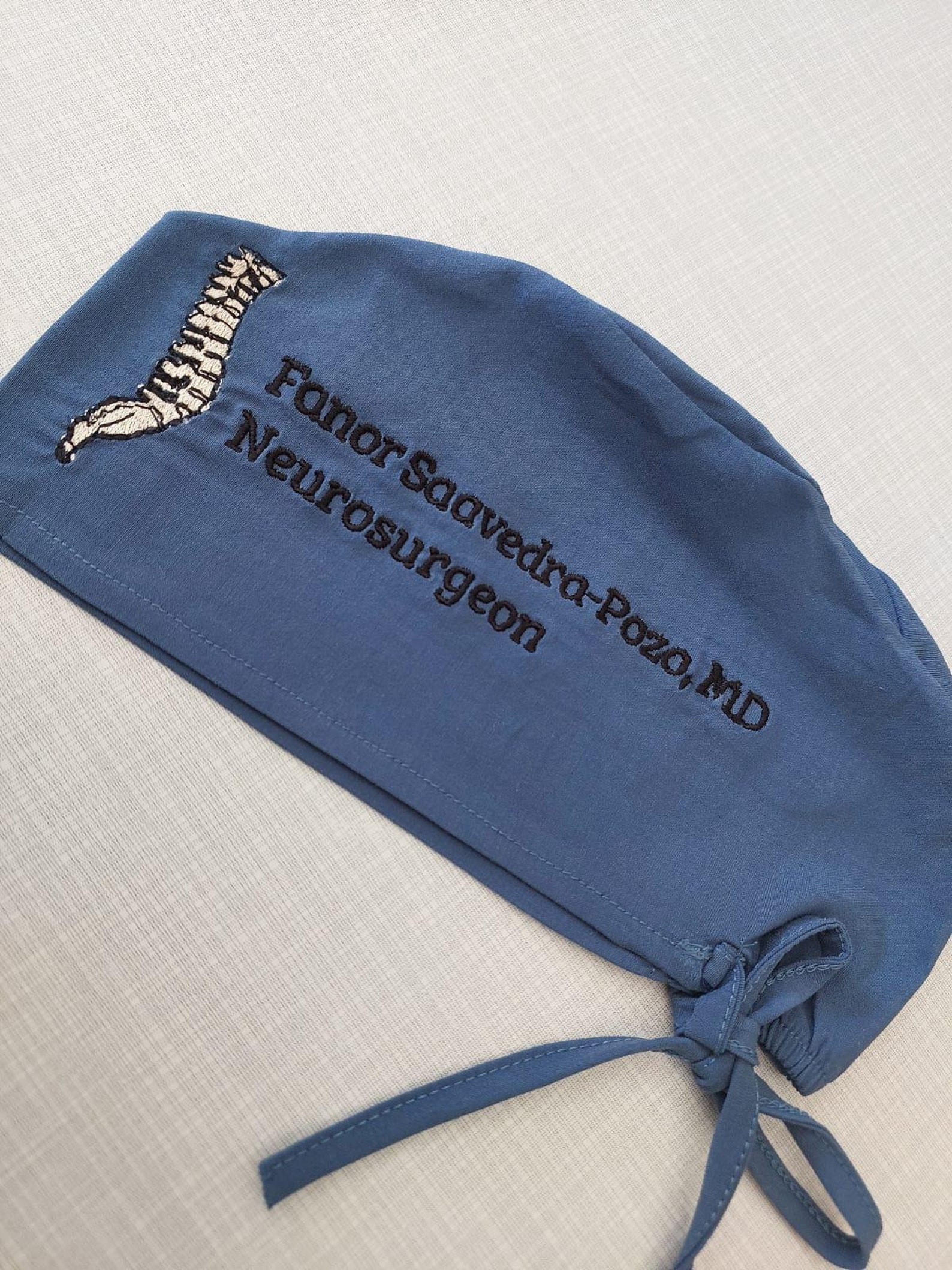 Embroidery Neurosurgery Scrub Cap, Personalized Scrub Cap Brain Scrub ...