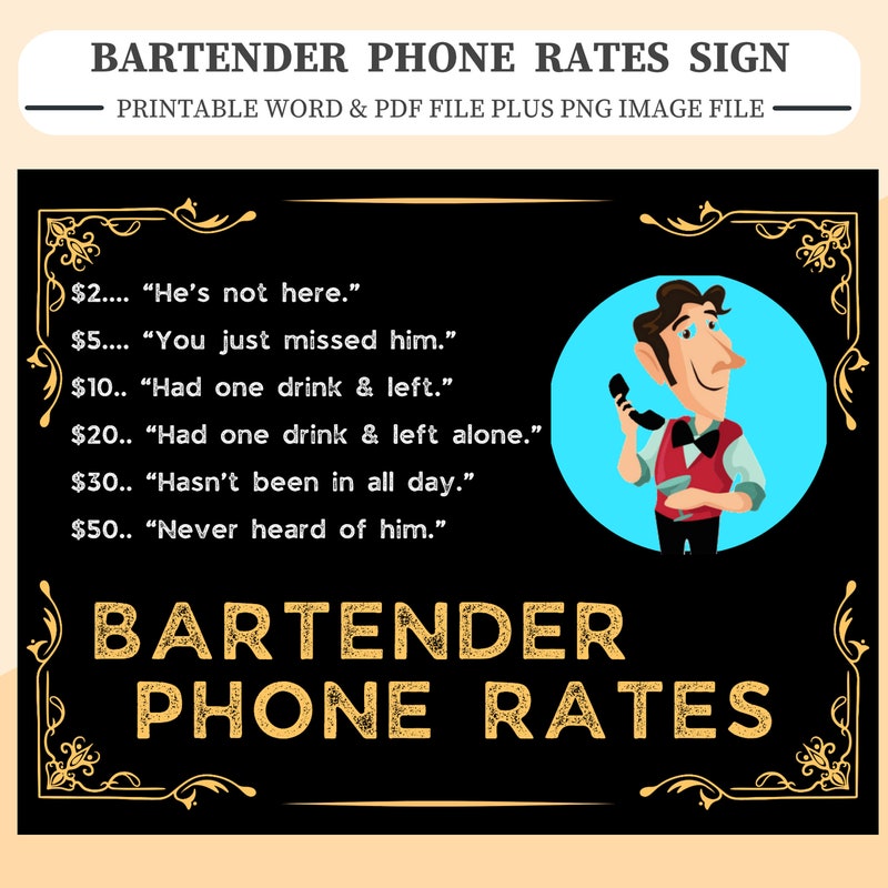 Funny Bar Signs - Etsy