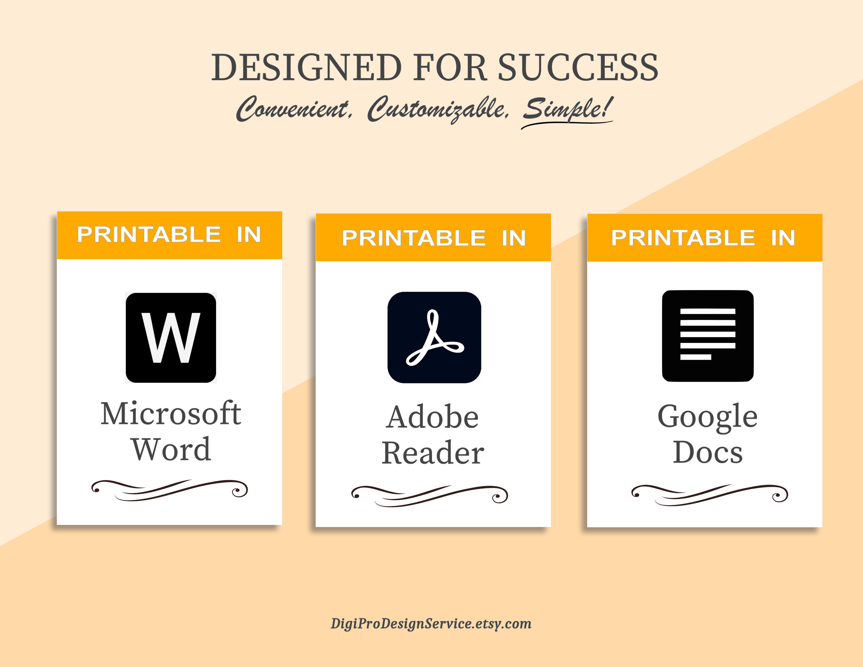 Printable Deck of Playing Cards: 52 Card Set (PDF & Word File) - Etsy