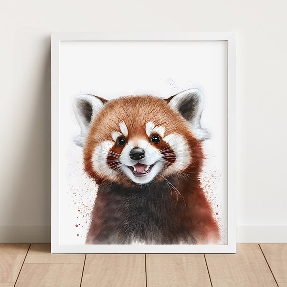 Excited Red Panda