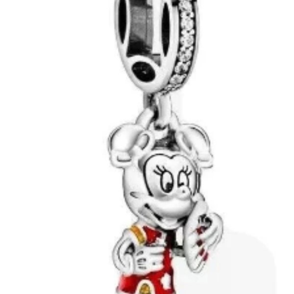 Minnie Mouse Charm - Etsy UK