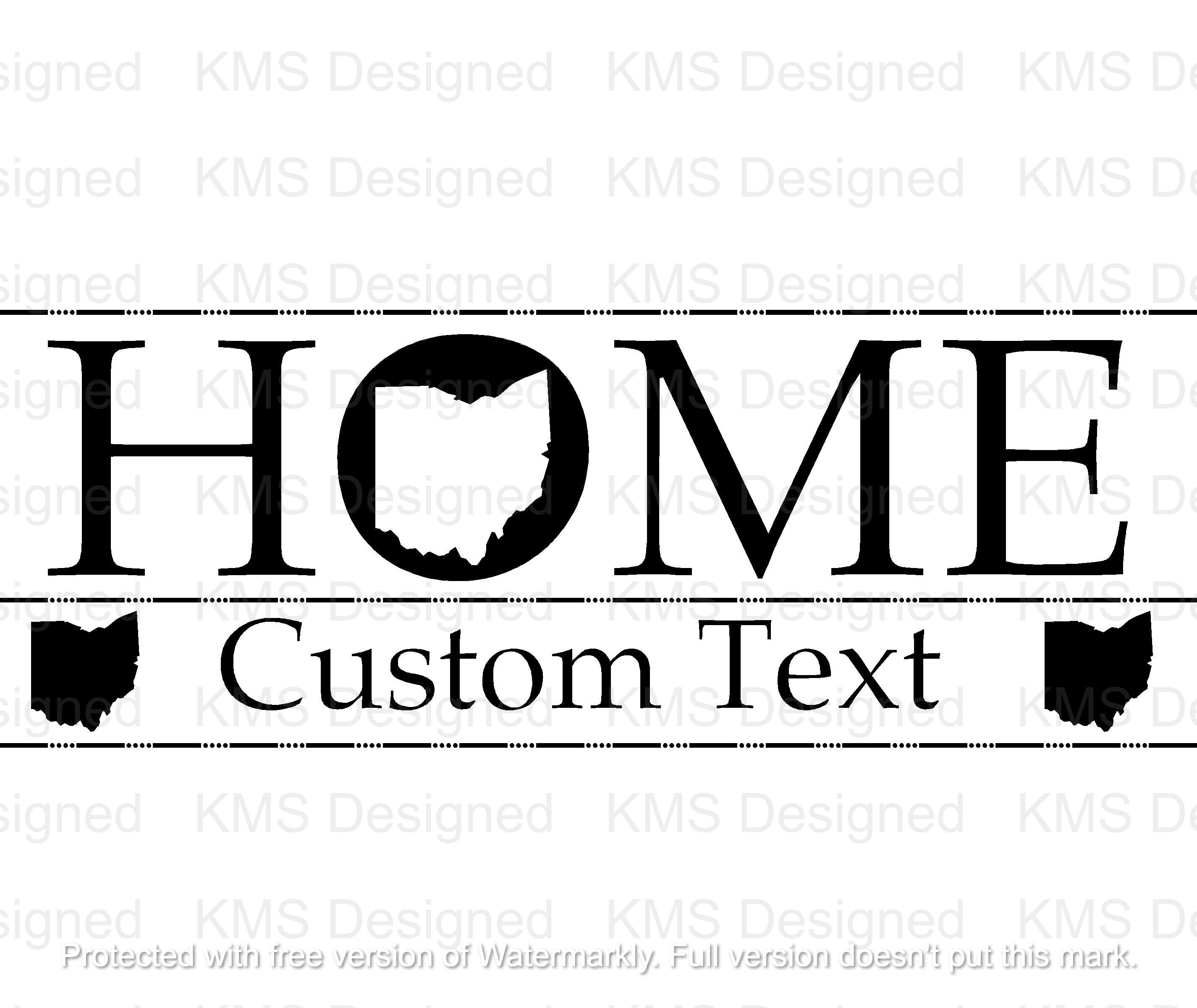 Personalized Housewarming SVG, Ohio State, Ohio Linework, Custom Name ...