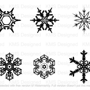 Snowflake SVG, Laser Cut Designs, Cricut File Digital Download - Etsy