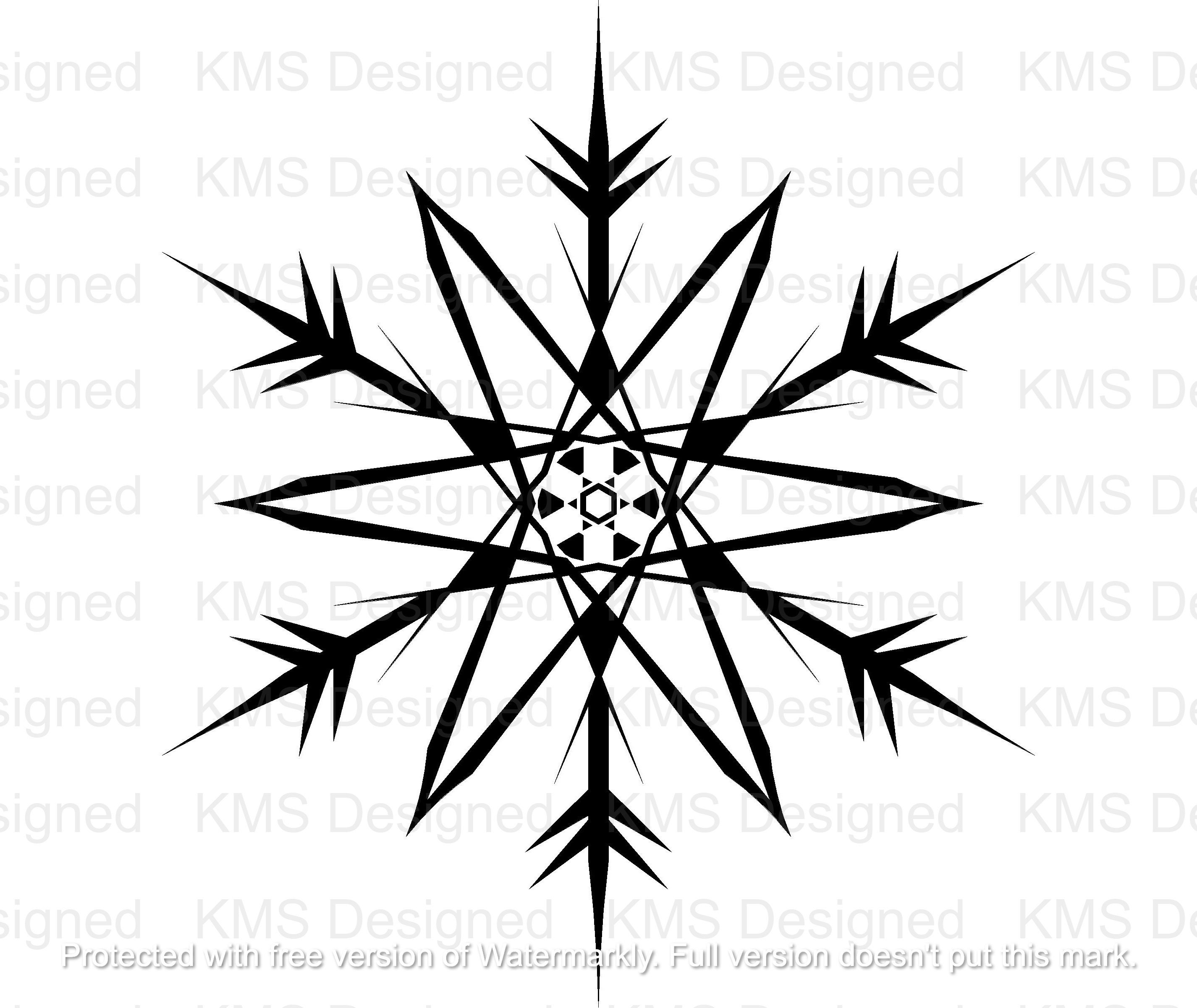 Snowflake SVG, Laser Cut Designs, Cricut File Digital Download - Etsy